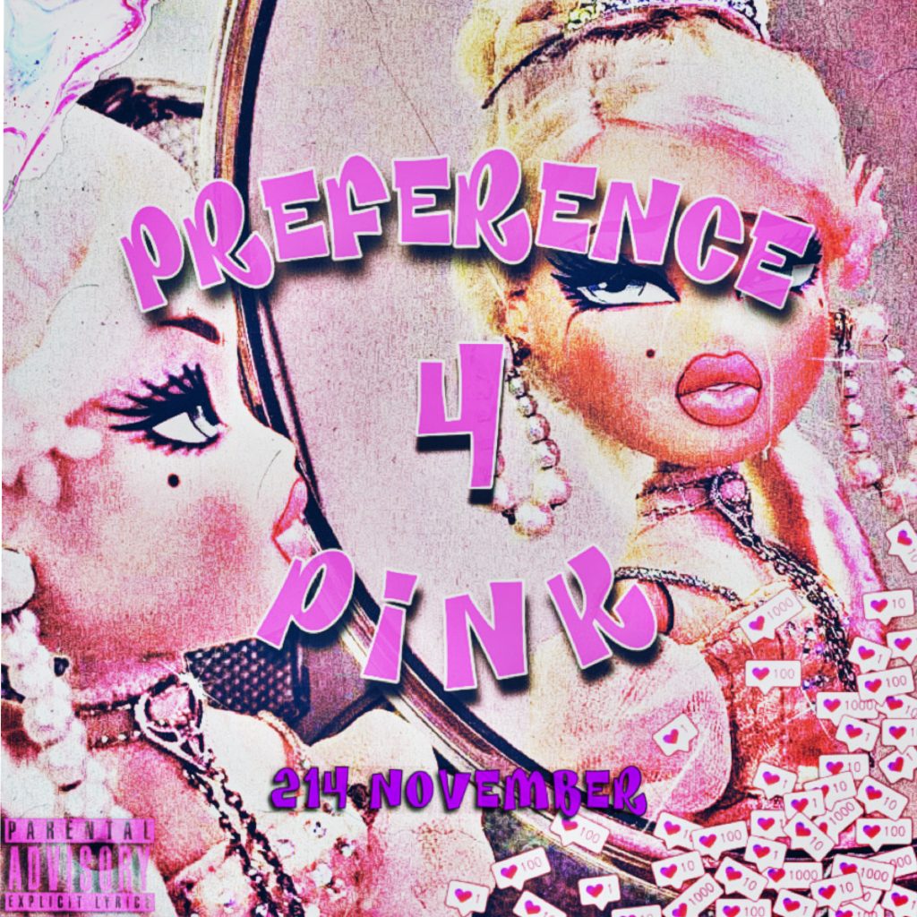 214 November announces his debut single "Preference 4 Pink"