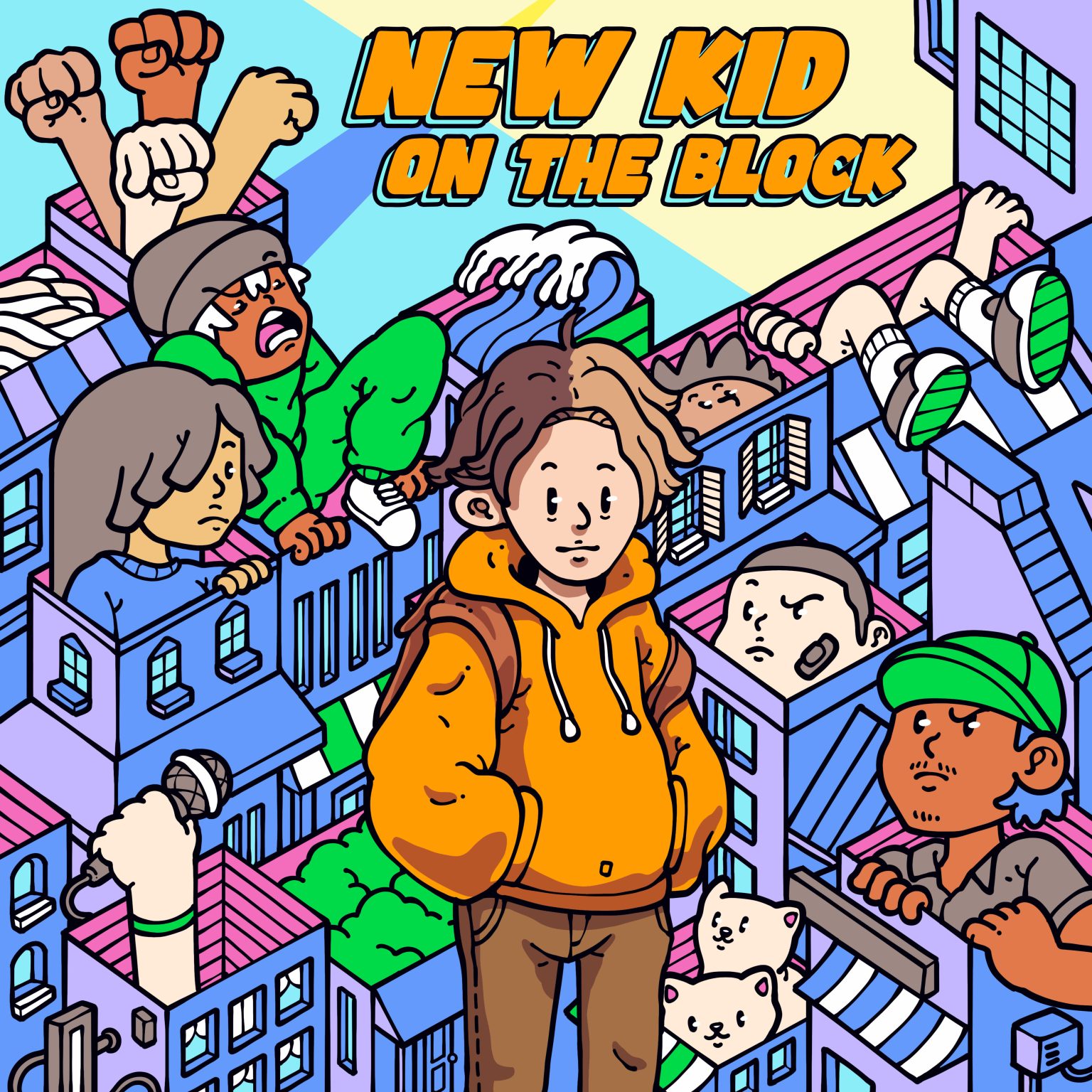 The Rising Star X Ohh Shines with Energetic Hip-Hop Delight "New Kid on ...